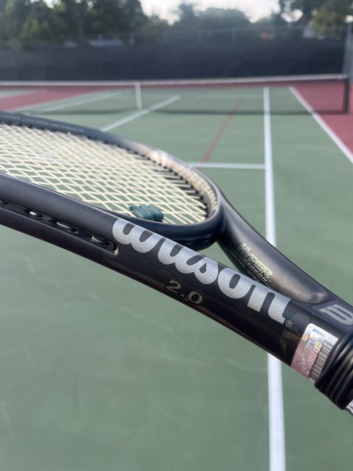 Wilson Hyper Carbon Sledge Hammer 2.0 Tennis Racquet W/ Carry Case 115 ...