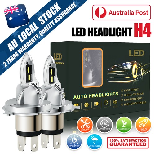 Error Free H4 LED Car Headlight Conversion Globes Error Free Hi/Lo Beam ...