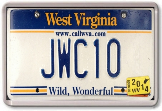 FRIDGE MAGNET - License Plates (Various Designs)- US States American ...