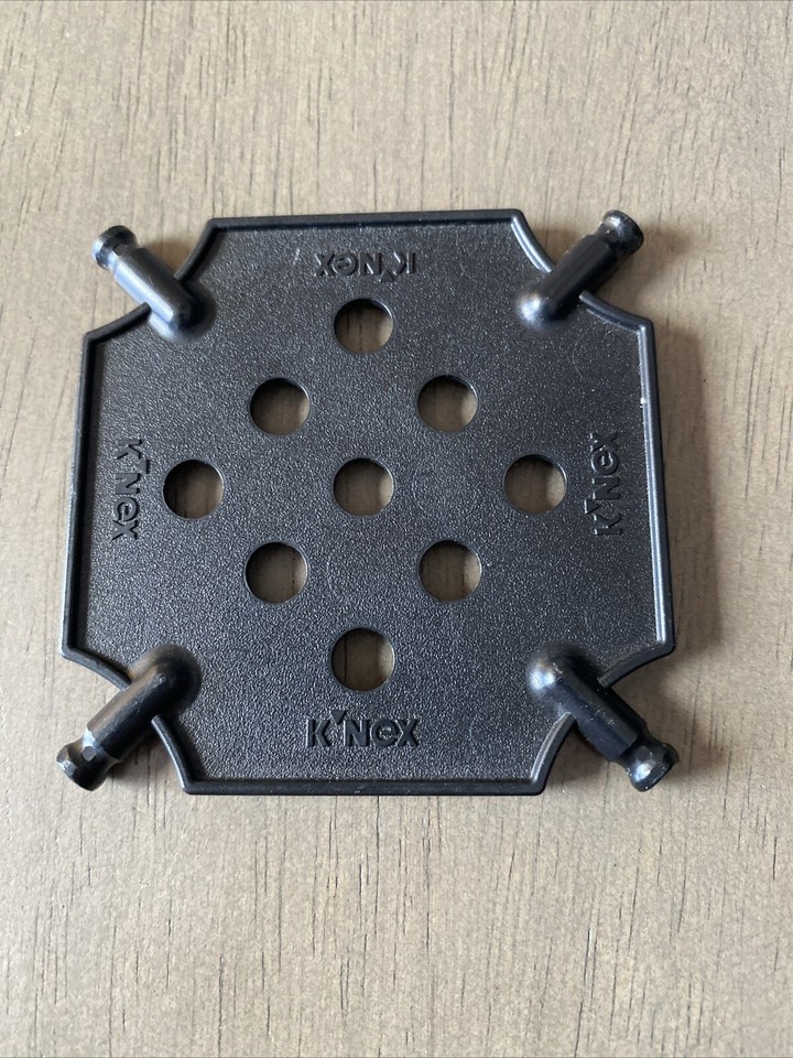 2 Black Knex Square 2-1/2" Base Plate Parts - Standard K'nex Parts | eBay