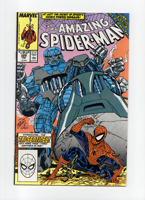 The Amazing Spider-Man #329 Marvel Comic 1990 COSMIC SPIDEY | eBay