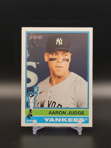 2025 Topps Heritage Alternate Cartoon Variation AARON JUDGE Yankees SSP ...