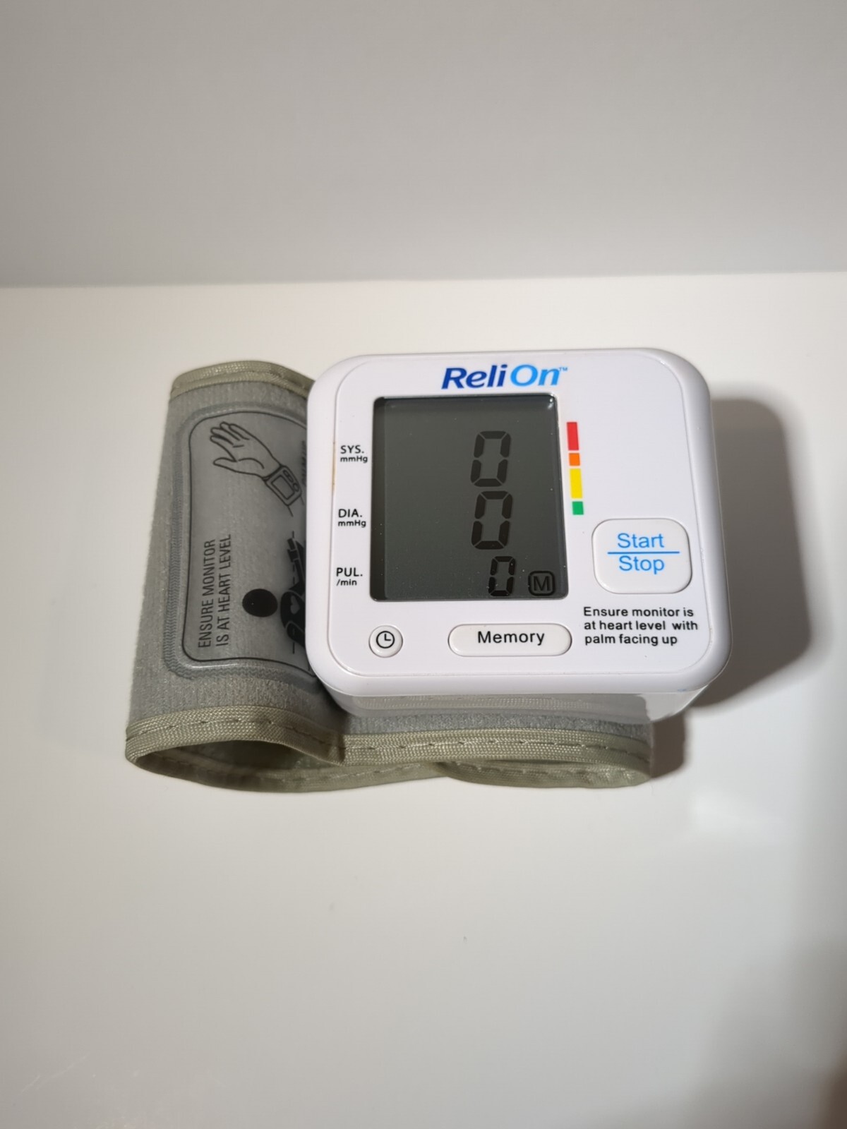ReliOn BP 200w Wrist Blood Pressure Monitor With Instructions for sale ...