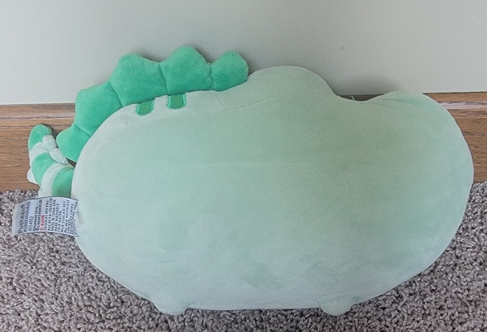 GUND Pusheen Pusheenosaurus Dinosaur Cat Plush Stuffed Animal Green ...