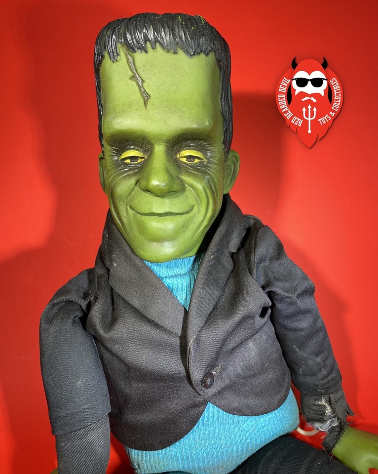 Rare 1964 The Munsters Herman Munster Mattel TALKING Doll W/ORIGINAL ...