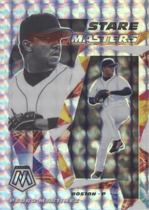 2021 Panini Mosaic - Stare Masters Pedro Martinez #SM12 Mosaic Prizm ...