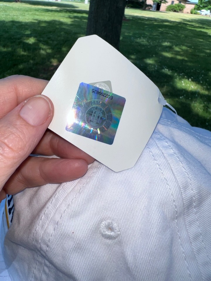 University of Michigan Greek Life white Hat Cap Strap Buckle The Game ...