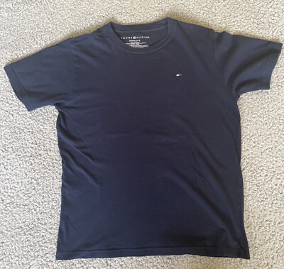 Tommy Hilfiger Boys Blue Tee Shirt (M) 12-14 T Shirt Short Sleeve | eBay