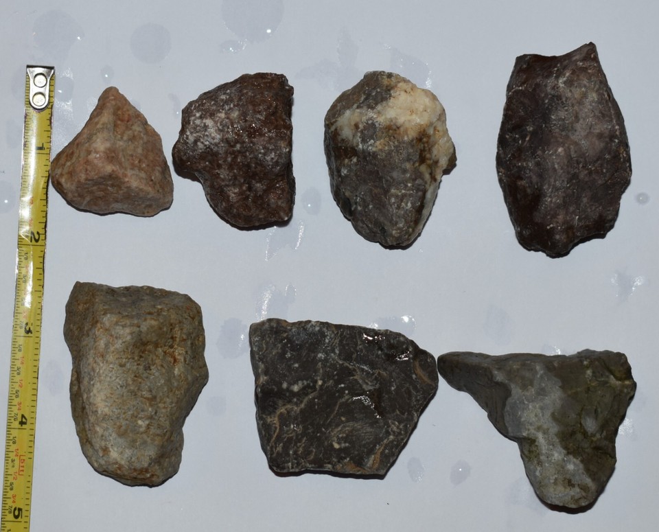 Jade Natural Lot 7 Rare Blue Ridge Jade from Mountains North Carolina ...