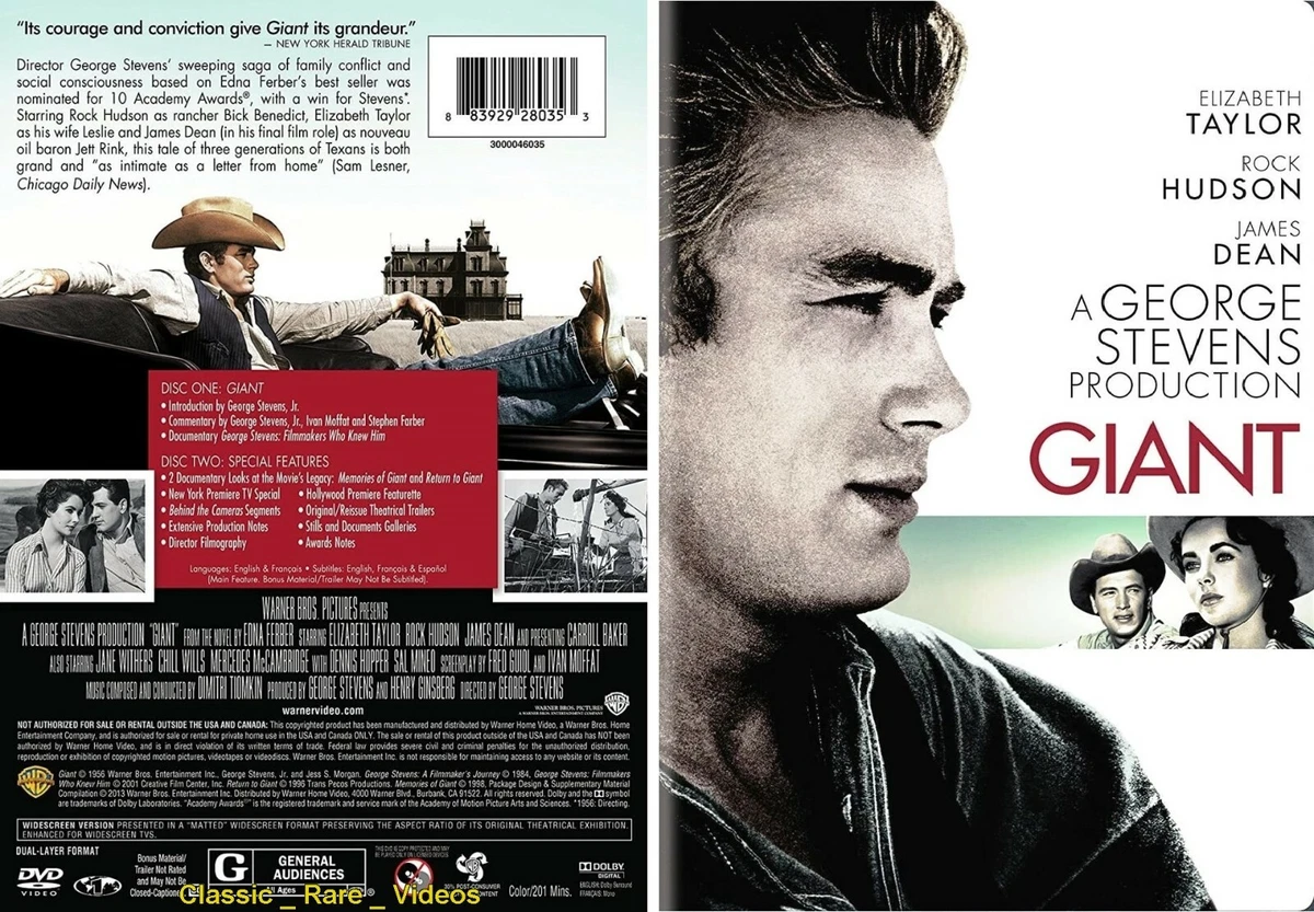 Giant 1956 Dvd