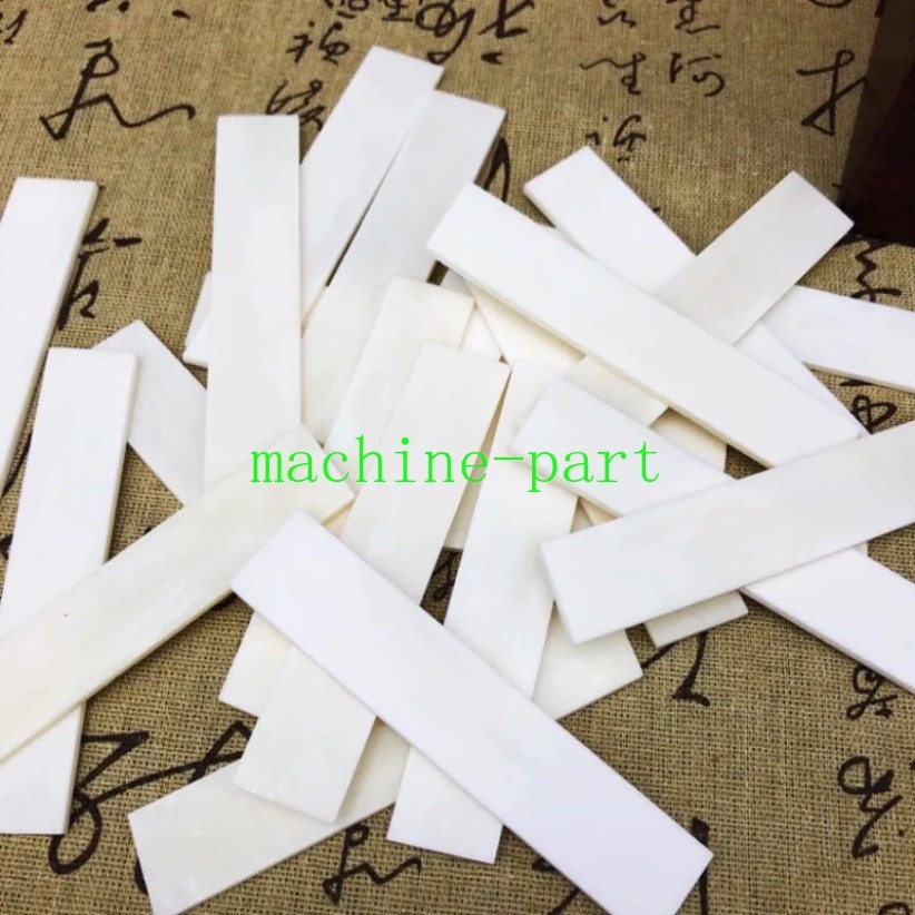 4pc Buffalo Bovine Bone Knife Handle Scales Slabs DIY Making Material ...