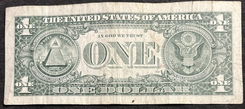 2017 San Francisco $1 Bill Star Note ⭐️ Fancy Ladder 7,8,9,0,1,2 Note ...