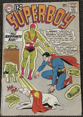 Superboy #99 Kryptonite Kid FR | eBay