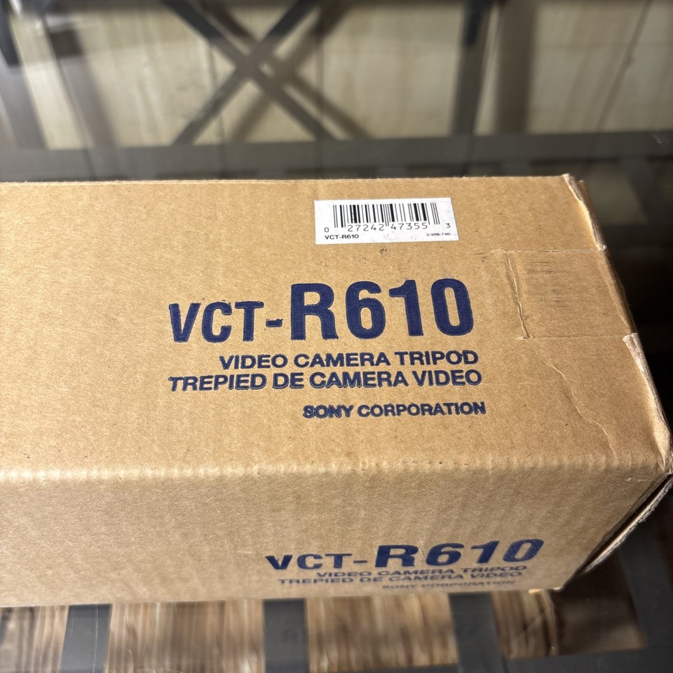 Sony Camera Tripod VCT- R610 Original Box, Instructions. | eBay