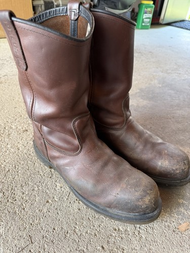 Redwing 2405 Pecos Steel Toe Boots Sz 15D WORN | eBay