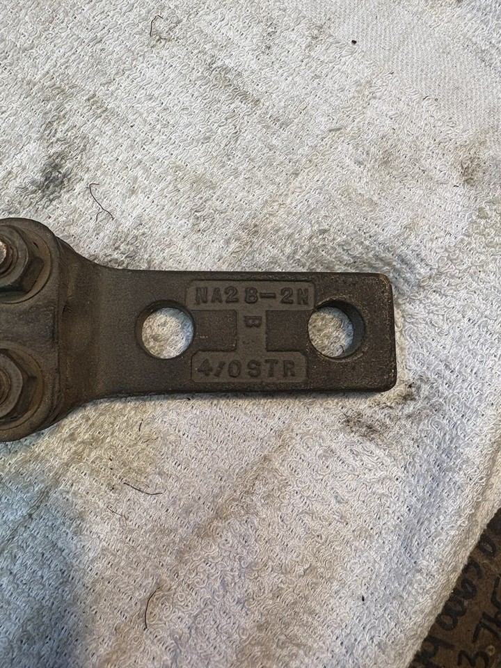 Burndy NA28-2N With Welding Lead | eBay