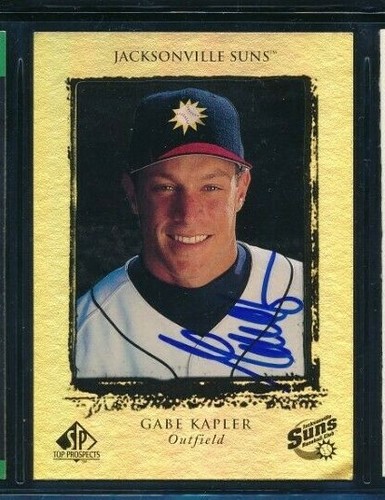 1999 SP Top Prospects Gabe Kapler #106 signed autograph rookie rc ...