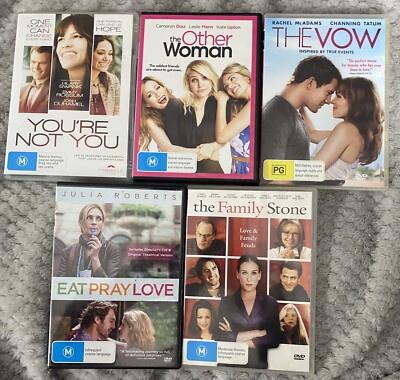 Chick Flick Pack 5 DVDs Julia Robert’s Cameron Diaz + More SEE PICS📪 ...