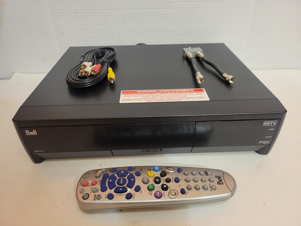 Bell TV Expressvu 9241 HD Dual Tuner PVR Satellite Receiver | eBay
