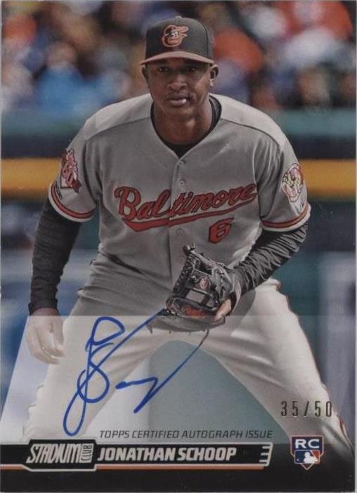 2014 Topps Stadium Club - Autographs Jonathan Schoop #SCA-JSC Rainbow ...
