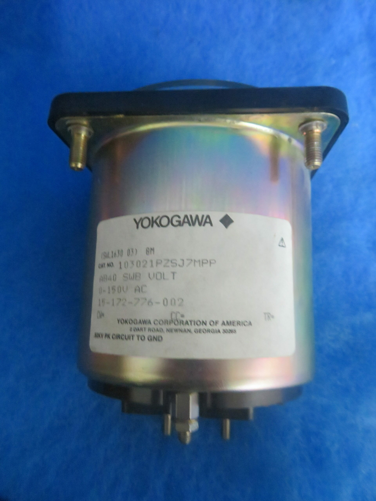 Yokogawa 103021PZSJ7MPP AB40 SWB VOLT Analog Switchboard Meter + 1 Year ...