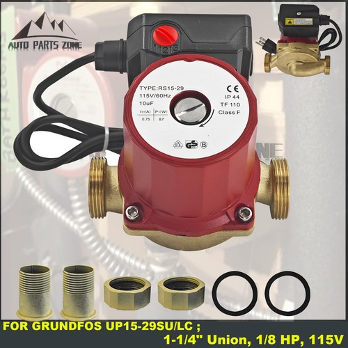 UP15-29SU/LC NEW Circulator Pump +Line Cord Replace, 1-1/4" Union, 1/8 ...