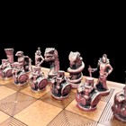 Epic Dragon Chess Set Heavy Metal With 14''x14'' Chessboard | eBay