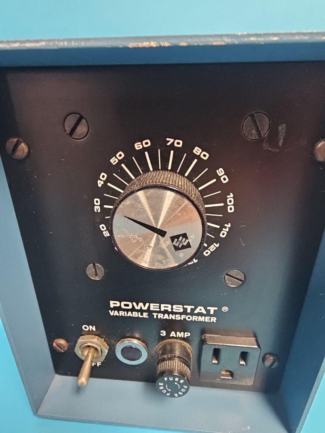 Superior Electric Powerstat Variable Autotransformer L10B .23 KVA 1.75 ...