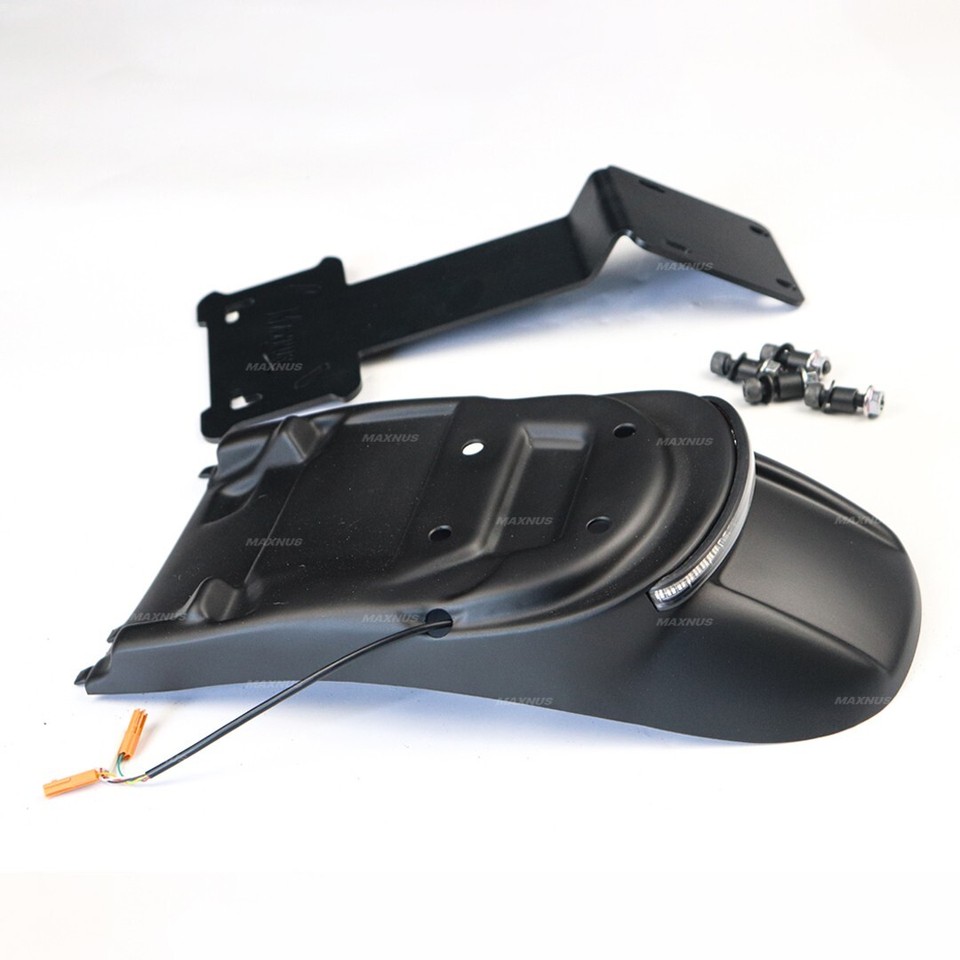 MATTE BLACK REAR FENDER FAIRING LICENCE PLATE FOR HONDA SCL CL 300 500 ...