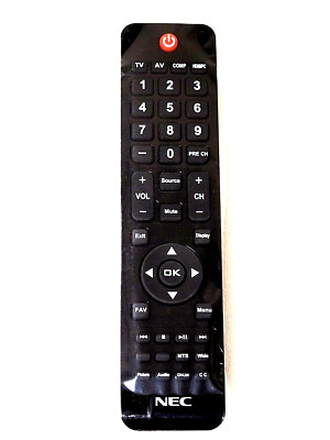 OEM NEC TV Remote Control E656, E556, E506, E436, E326 , Brand New | eBay