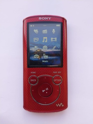 Sony NWZ-E463 E Series 4Go Walkman Portable Compact Red Mp3 Player ...
