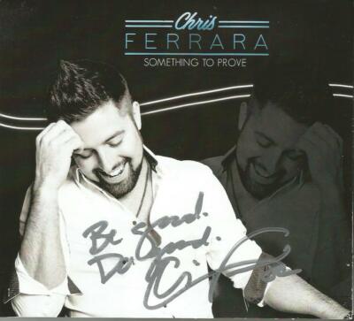 Chris Ferrara Autographed Something To Prove EP CD | eBay