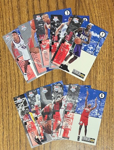 1994 Upper Deck CC NBA DRAFT LOTTERY PICKS RC SET 1-10 Grant Hill Jason ...