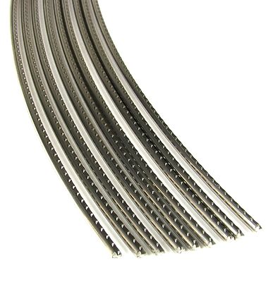 6ft. Premium Jescar WIDE-MEDIUM (47104) Stainless Steel Fret Wire/Frets ...