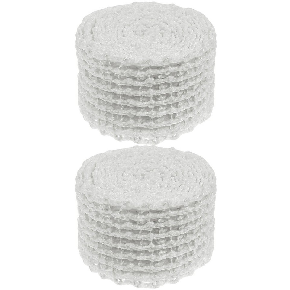 2 Rolls Elastic Rubber Meat Net Sausage String for Ham Beef Packaging ...