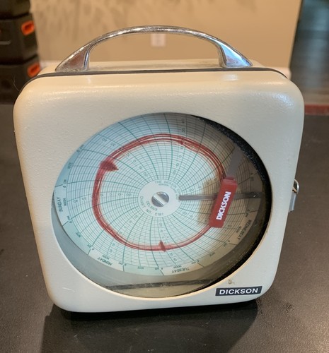 Dickson Temperature Circular Chart Recorder Model SC4-350C-B-7 | eBay