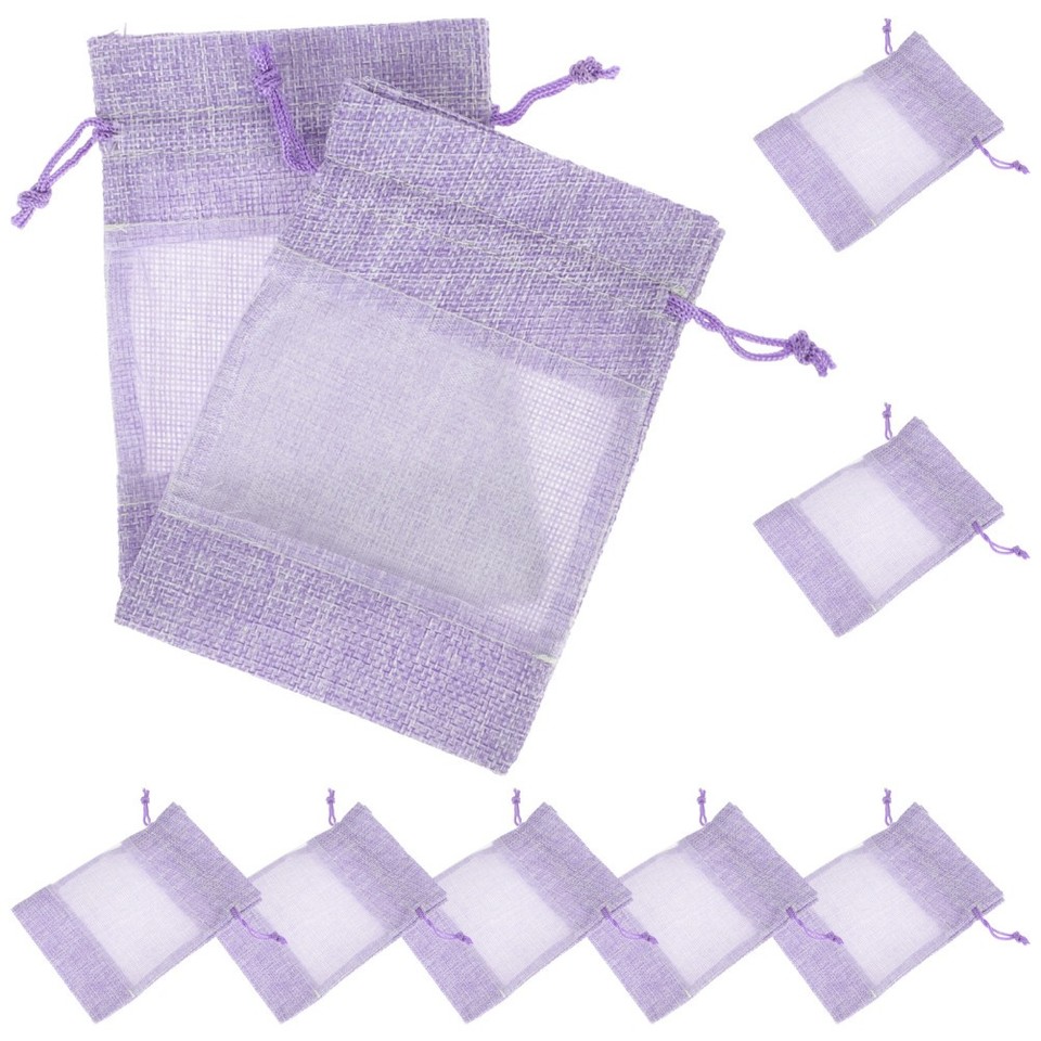 10 Pcs Mesh Fragrance Bags Empty Sachets for Filling DIY Lavender ...