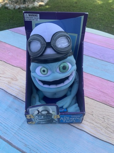 Vintage Crazy Frog The Singing Annoying Thing Plush Toy Original Boxed ...