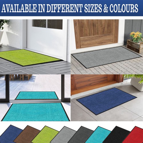 Barrier Mat Non Slip Front Door Mat Dirt Trapper Rug Entrance Runner ...