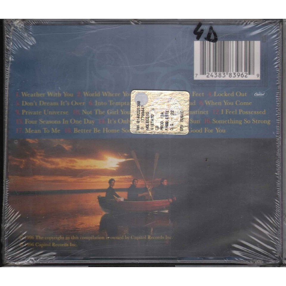 Crowded House ‎CD Recurring Dream The Very Best Of / Capitol EMI Sealed ...