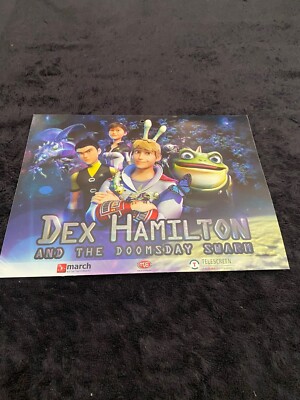 DEX HAMILTON AND THE DOOMSDAY SWARM ad with Hartley Hunter, insect ...