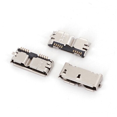 10Pcs Micro USB 3.0 Female 10Pin SMD SMT PCB Socket Solder Connector | eBay