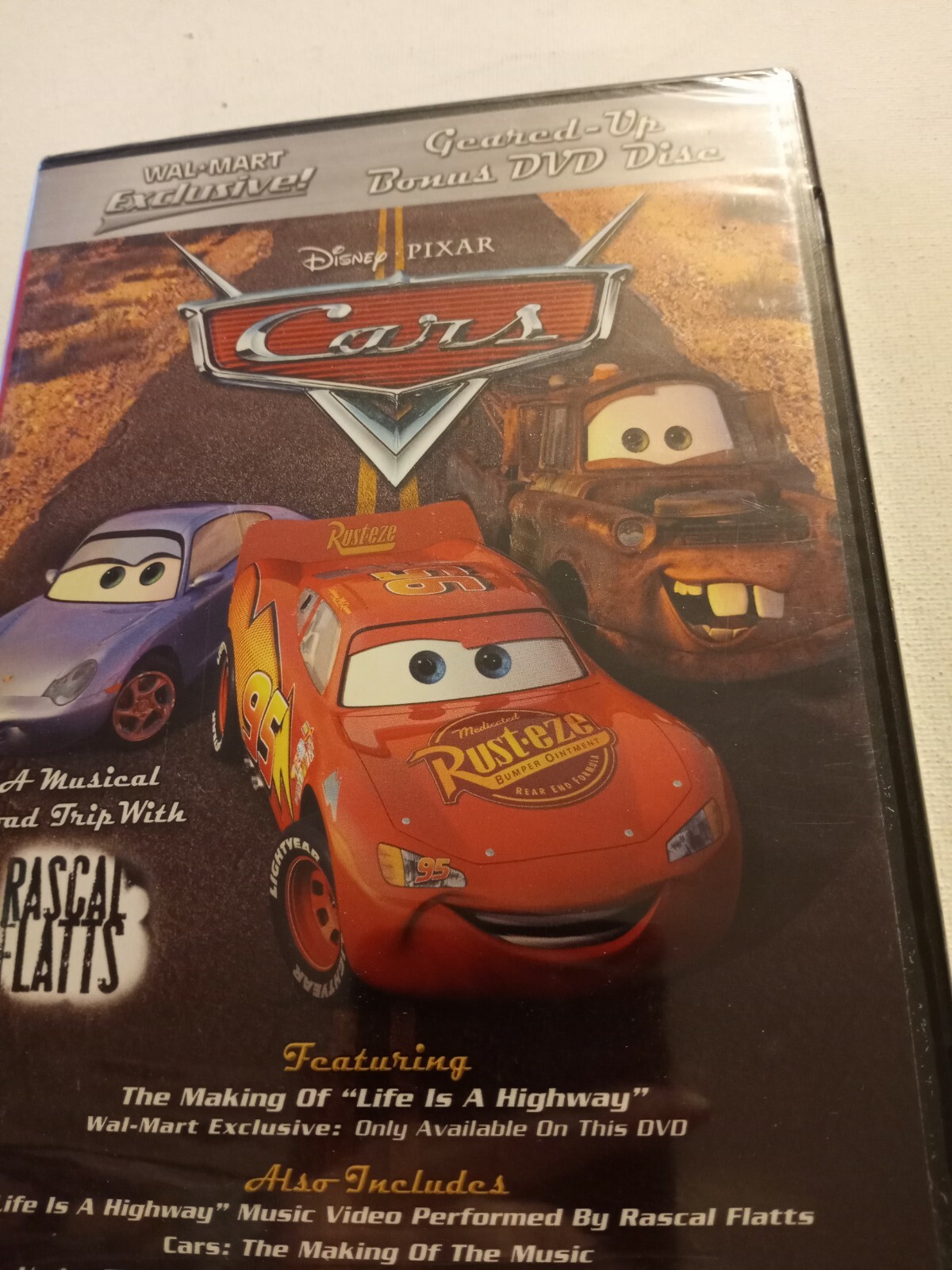 NEW! Cars Widescreen (DVD, 2006) BONUS DISC NOT MOVIE!! - Walmart ...