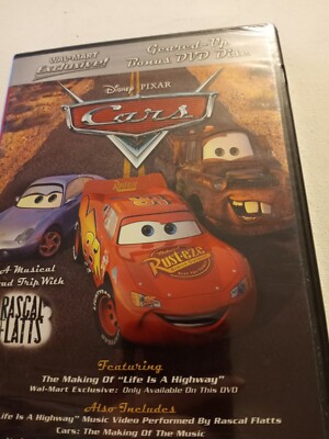 NEW! Cars Widescreen (DVD, 2006) BONUS DISC NOT MOVIE!! - Walmart ...