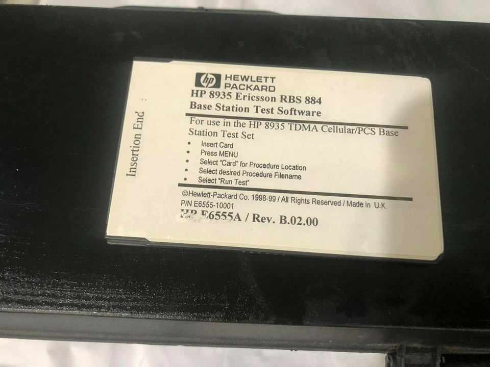 HP Hewlett Packard 8935 ERICSSON RBS 884 TDMA CELLULAR/PCS BASE | eBay