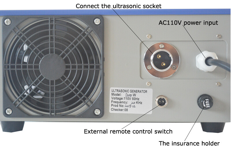 1200W High-power Ultrasonic Generator With Power Control 40K Sweep ...
