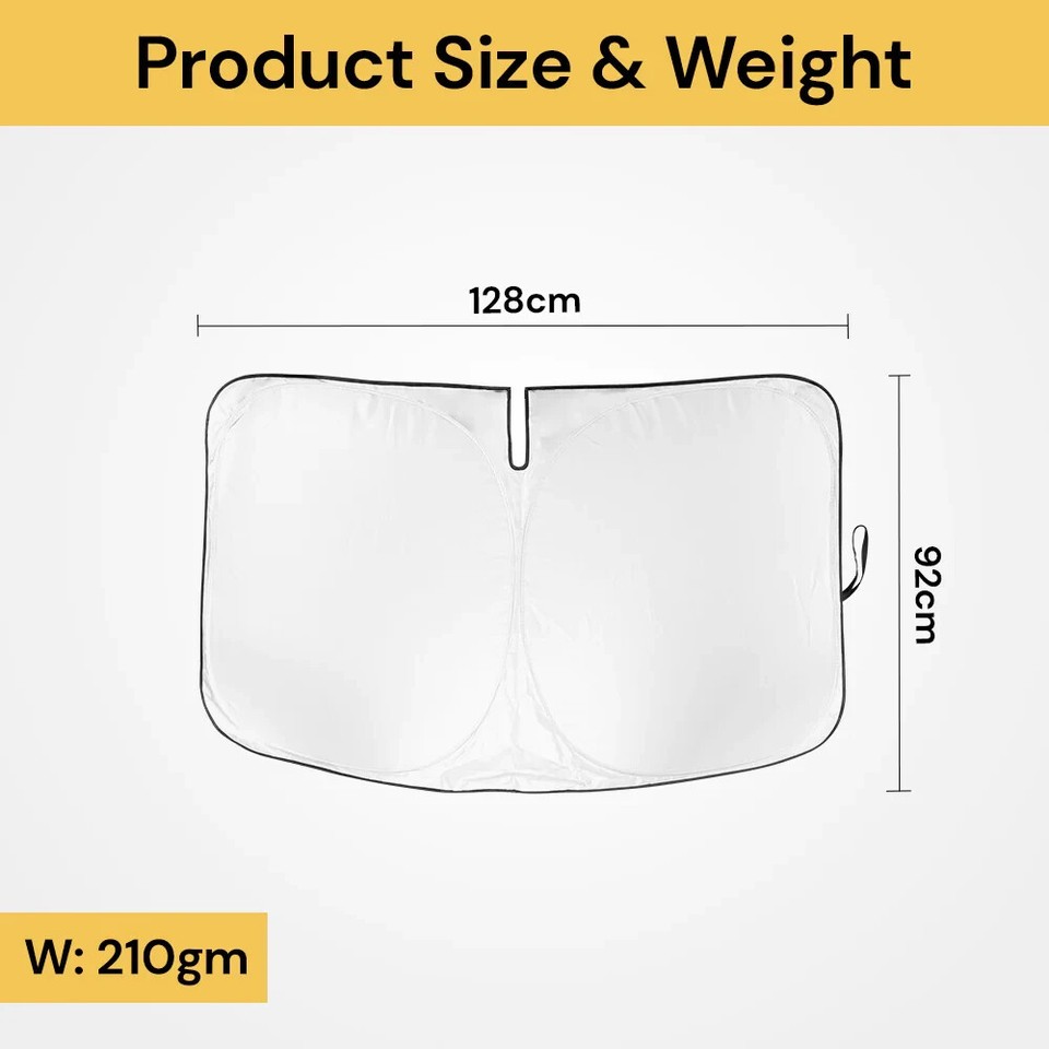 Car Windscreen Sun Shade Windshield Front Visor UV Block For Tesla ...