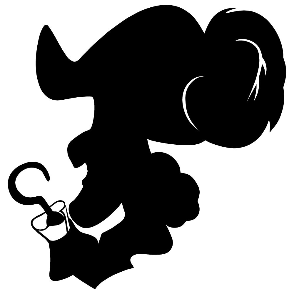 Captain Hook Silhouette