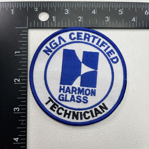 NGA Certified Technician HARMON GLASS Advertising Patch 31PB | eBay