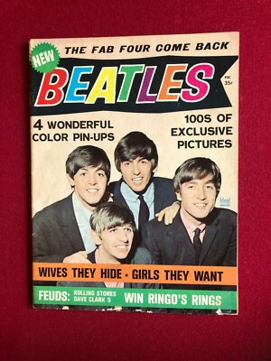 1964, Beatles, "THE FAB FOUR COME BACK" Magazine (No Label) Scarce ...